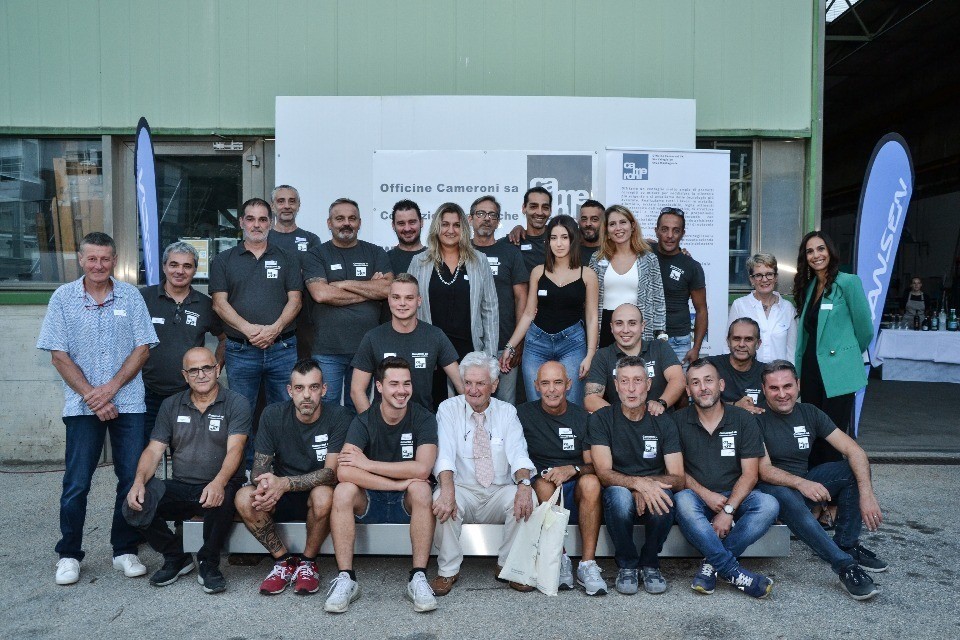 Festeggiati i … primi 60 anni delle Officine Cameroni SA