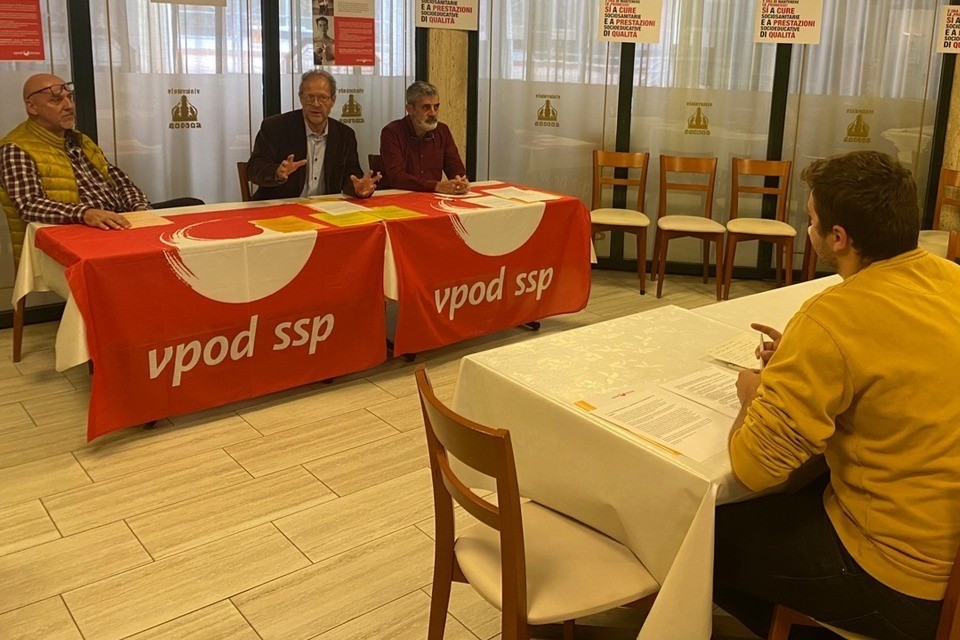 VPOD lancia un'iniziativa a favore del settore sociosanitario